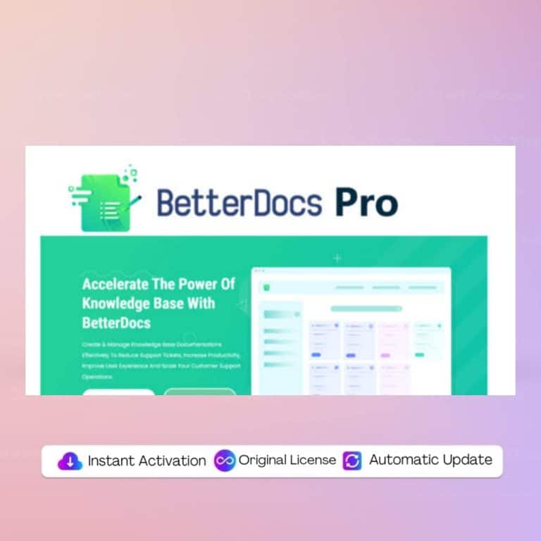 BetterDocs Pro | WP INDO